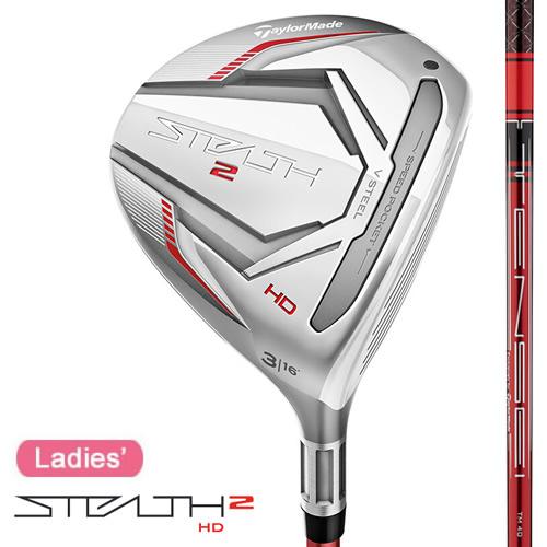 TaylorMade 女性用 日本仕様 テーラーメイド STEALTH2 ステルス2 HD フェアウェイウッド 純正カーボン TENSEI RED TM40 (’22) レディース ...