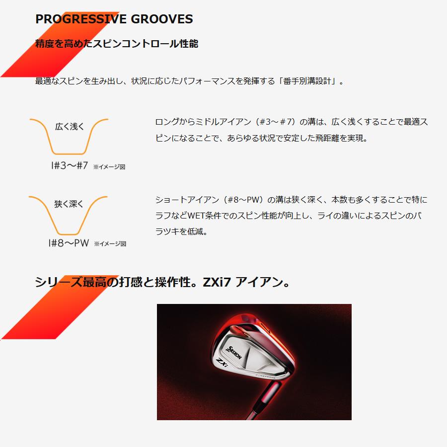 DUNLOP 特注 ダンロップ スリクソン ZXi7 #5-PW 6本 アイアンセット N.S.PRO MODUS3 TOUR115 スチール 日本仕様 : プロテクション - 通販 ...