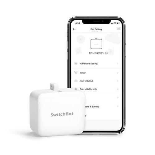 SwitchBot(スイッチボット) SWITCHBOT-W-GH(ホワイト) SwitchBotボット スイッチボット : イーベスト ...