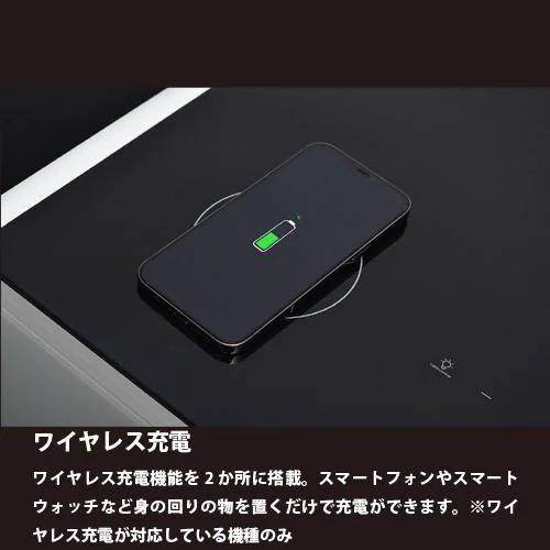LOOZER(ルーザー) LOOZER SMART TABLE STB65 WOOD ワイヤレス充電 1ドア冷蔵庫付テーブル 65L : イーベスト - 通販 - Yahoo!ショッピング