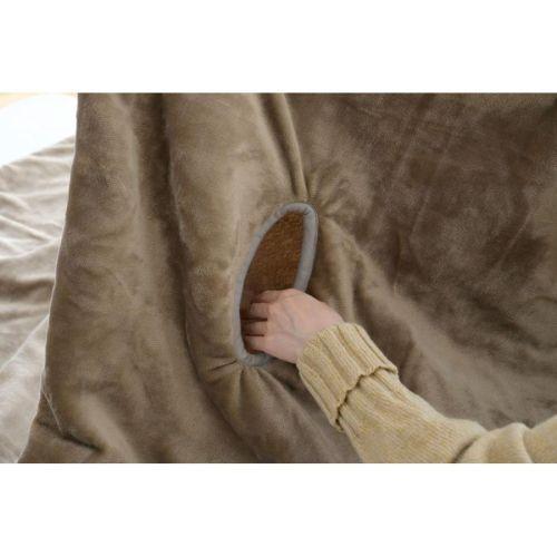 山善(YAMAZEN) YKMK-SMH60 寝るシリーズ 掛毛布タイプ 188×130cm