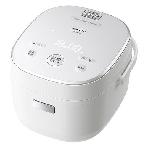 シャープ(SHARP) KS-CF05E-W ホワイト系 ジャー炊飯器 3合 : イーベスト - 通販 - Yahoo!ショッピング