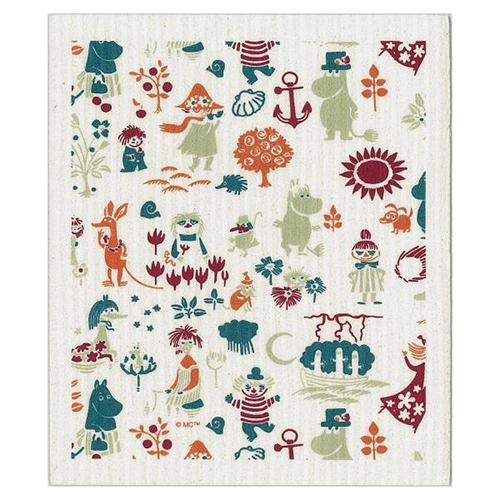 イーオクト ecomfortHouse Tove Jansson スポンジワイプ ムーミン谷の仲間たち(オレンジ) W17cm : 4562106238436 : イーベスト - 通販 ...