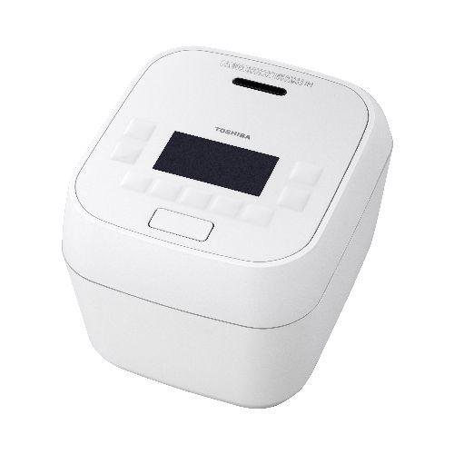 長期保証付】東芝(TOSHIBA) RC-6MGX-W グランホワイト 炎匠炊き 真空