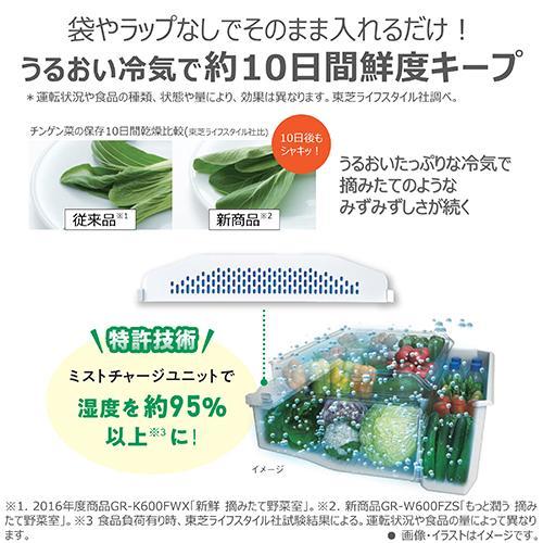 【標準設置料金込】東芝(TOSHIBA) GR-Y500GT-TW フロストホワイト 5ドア冷蔵庫 右開き 501L 幅600mm : イーベスト - 通販 - Yahoo!ショッピング