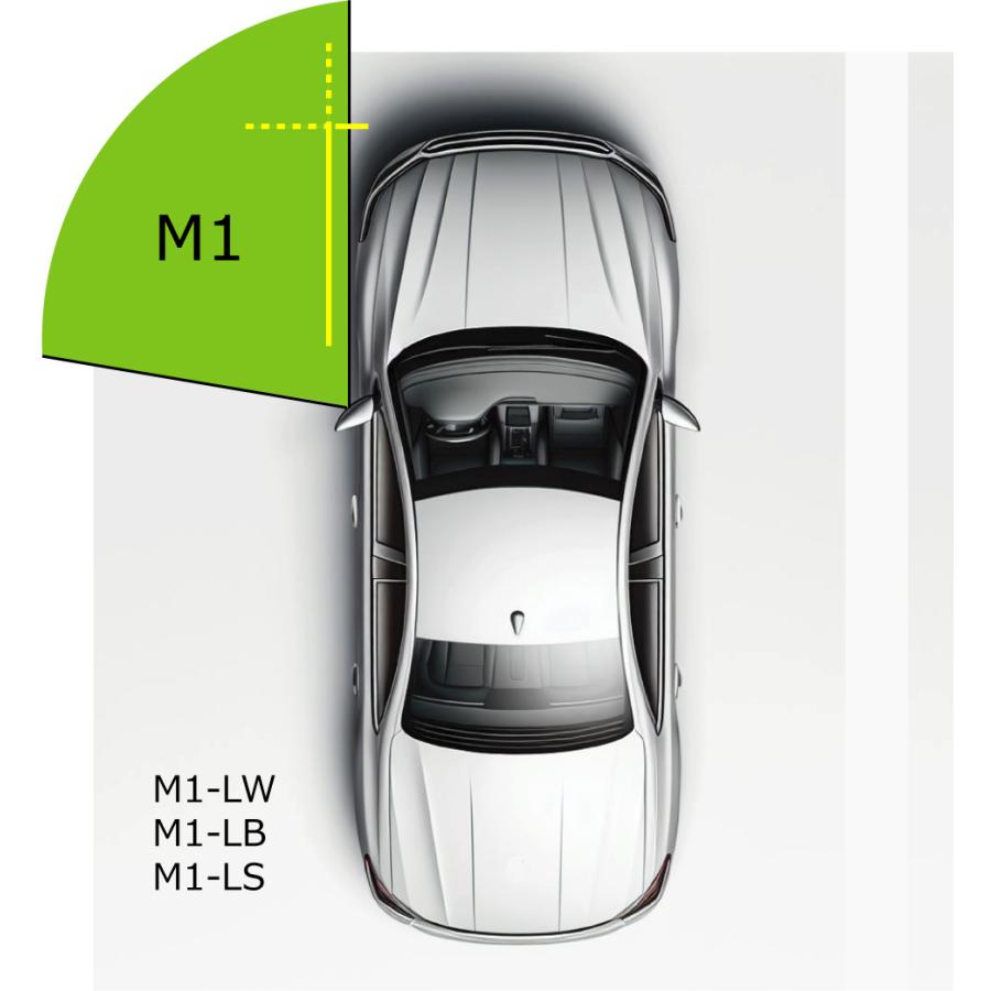 電子サイドミラー フロントエビアイM1‐LS 左側専用 シルバー色 可動カメラ ズーム機能 サイド補助線 オートディマー フラットケーブル 日本メーカー : 蝦眼販売センター - 通販 ...