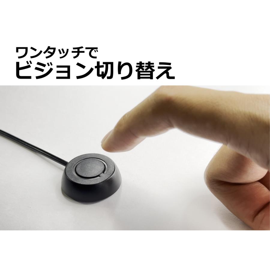 フロントエビアイカメラL(左側シルバー)＆ビジョンスイッチ21 蝦眼(エビアイ) VS21LS フロントカメラ単体と切り替えスイッチのセット商品 日本メーカー : 蝦眼販売センター - 通販 ...