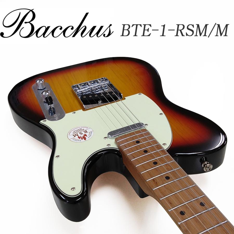 Bacchus BTE-1-RSM/M バッカス エレキギター 初心者 入門 7点 ライトベーシック セット : EbiSound ギターとウクレレのセット専門店 - 通販 - Yahoo ...