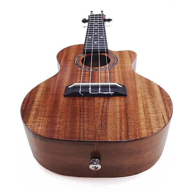 キワヤ ウクレレ KCU-2C コンサート・カッタウェイ famousチューナー付 Kiwaya (ウクレレソロ）(フェイマス)(u ...