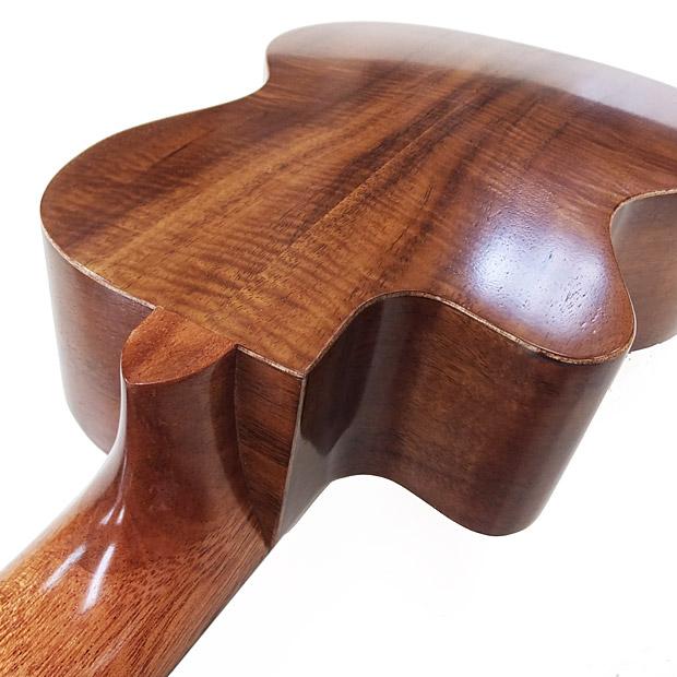 キワヤ ウクレレ KCU-2C コンサート・カッタウェイ famousチューナー付 Kiwaya (ウクレレソロ）(フェイマス)(u ...