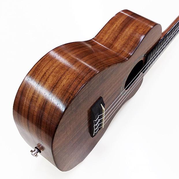 キワヤ ウクレレ KTU-2C テナー・カッタウェイ famousチューナー付 Kiwaya (ウクレレソロ）(フェイマス)(u ...