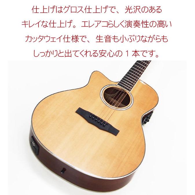 Morris モーリス エレアコ R-011 LH N 初心者 入門 18点 セット アコースティックギター レフトハンド 左利き : EbiSound ギターとウクレレのセット専門店 ...