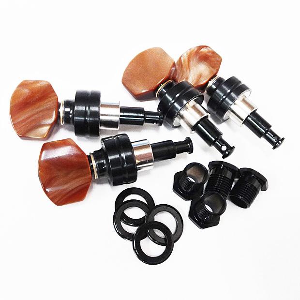 ゴトー ウクレレ ペグ GOTOH UPT UB8 B ブラック 【茶ボタン/B】 : EbiSound ギターとウクレレのセット専門店 ...