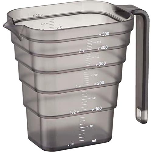 山崎実業(Yamazaki) マグネット 段々 計量カップ 500mL ブラック 約W15×D8.6×H11.8cm タワー tower 上から : えびすストア - 通販 - Yahoo ...