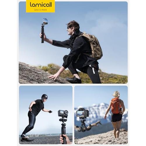 革新版グランプくねくね スマホ 三脚 スタンド リモコン収納 : Lamicall ミニ 携帯 ビデオ カメラ 3脚 1/4インチネ : えびすストア - 通販 - Yahoo!ショッピング