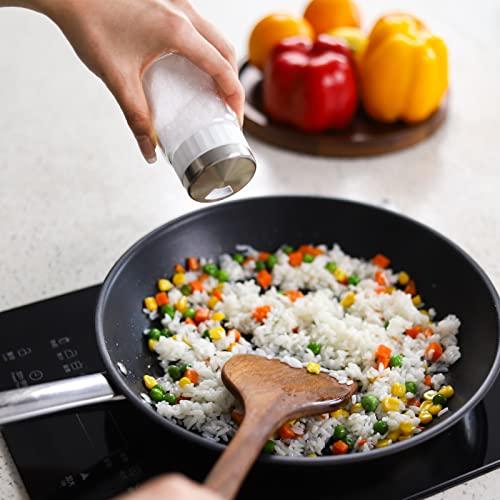 VKCHEF 調味料入れ スパイスボトル 調味料ポット 砂糖入れ 耐熱ガラス 新生活 調味料収納 調味料缶 コショウ 塩 調味料ケース 粉容器 : えびすストア - 通販 - Yahoo!ショッピング