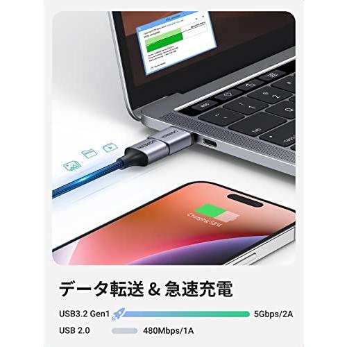 UGREEN USB Type C 変換アダプター USB3.2 Gen1 高速転送 タイプC 2個セット Thunderbolt 3 OTG対 : えびすストア - 通販 - Yahoo ...
