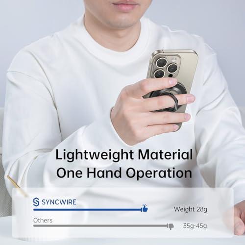 令和超?磁力SYNCWIRE 両面マグネット MagSafe リング - スマホリング 超?磁力 360度回転 マグセーフ マグネッ : えびすストア - 通販 - Yahoo!ショッピング