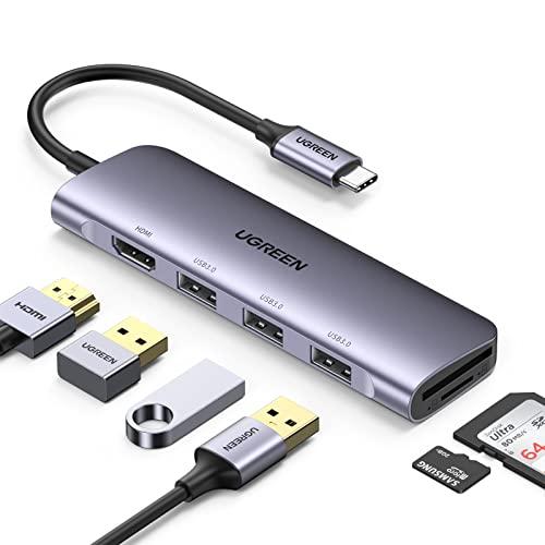 UGREEN Revodok 106 USB-C ハブ 6 in 1 USB C to HDMI 4K SD TFカードリーダー Type c : えびすストア - 通販 - Yahoo!ショッピング