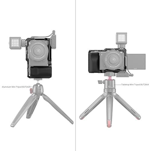 SmallRig ZV-E10用グリップ付きケージ/内蔵クイックリリース SmallRig ZV-E10用グリップ付きケージ/内蔵クイックリリース