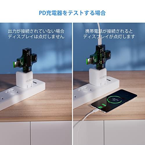 YOJOCK USB電圧電流チェッカー Type-C テスター アップグレードカラーディスプレイ 電流/電圧/抵抗/温度/通電時間など表示 Qu : えびすストア - 通販 - Yahoo ...