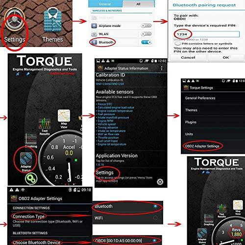 Uuger obd2 診断機 ELM327 v1.5 自動車 故障診断機 OBD2 bluetooth スキャンツール 日本語 マニュアル OB : えびすストア - 通販 - Yahoo ...