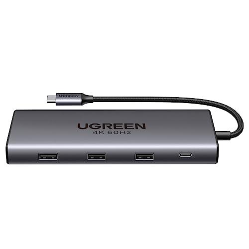 UGREEN Revodok Pro 9 in 1 USB Cハブ 10Gbps USB-C3.2 USB-A3.2 高速転送ポート 4K ...