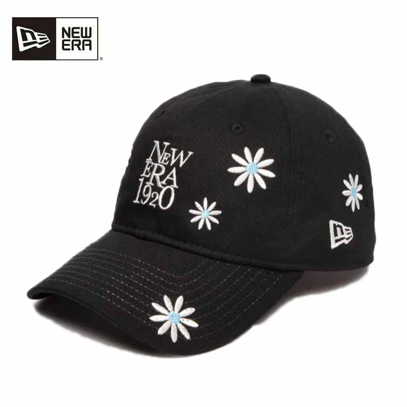 NEW ERA ニューエラ 9TWENTY Flower Embroidery 1920 ブラック NEW ERA ニューエラ 9TWENTY Flower Embroidery 1920 ブラック