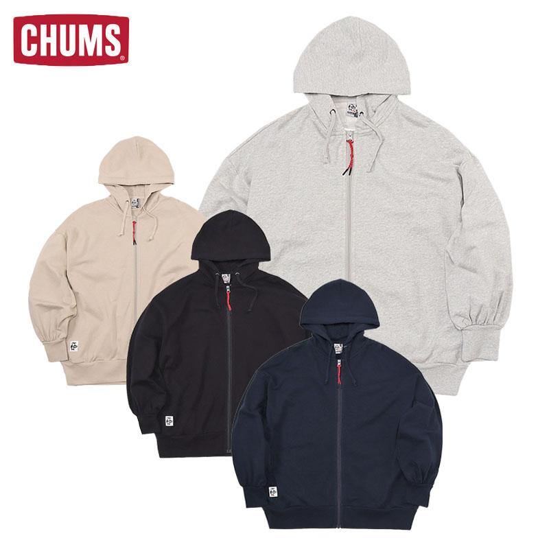 チャムス レディース バルーンスリーブジップパーカー ループパイル スウェット 裏毛 上着 カジュアル アウトドア キャンプ CH18-1291 CHUMS 2024春夏 : ch18 ...