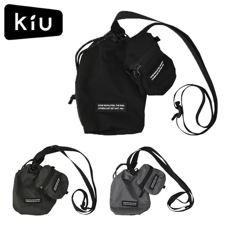 KiU キウ ショルダーポーチ ショルダー メンズ レディース 小物 収納 旅行 アウトドア キャンプ カラビナ フェス K433 kiu : エビスヤスポーツ - 通販 - Yahoo!ショッピング