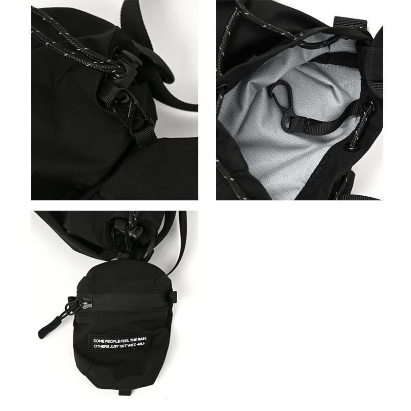 KiU キウ ショルダーポーチ ショルダー メンズ レディース 小物 収納 旅行 アウトドア キャンプ カラビナ フェス K433 kiu : エビスヤスポーツ - 通販 - Yahoo!ショッピング