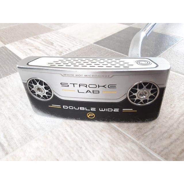 ODYSSEY（キャロウェイゴルフ） 狭山 【中古】[9021] STROKE LAB 2019 DOUBLE WIDE FLOW オリジナルスチール[35] 3 オデッセイ【即納 ...