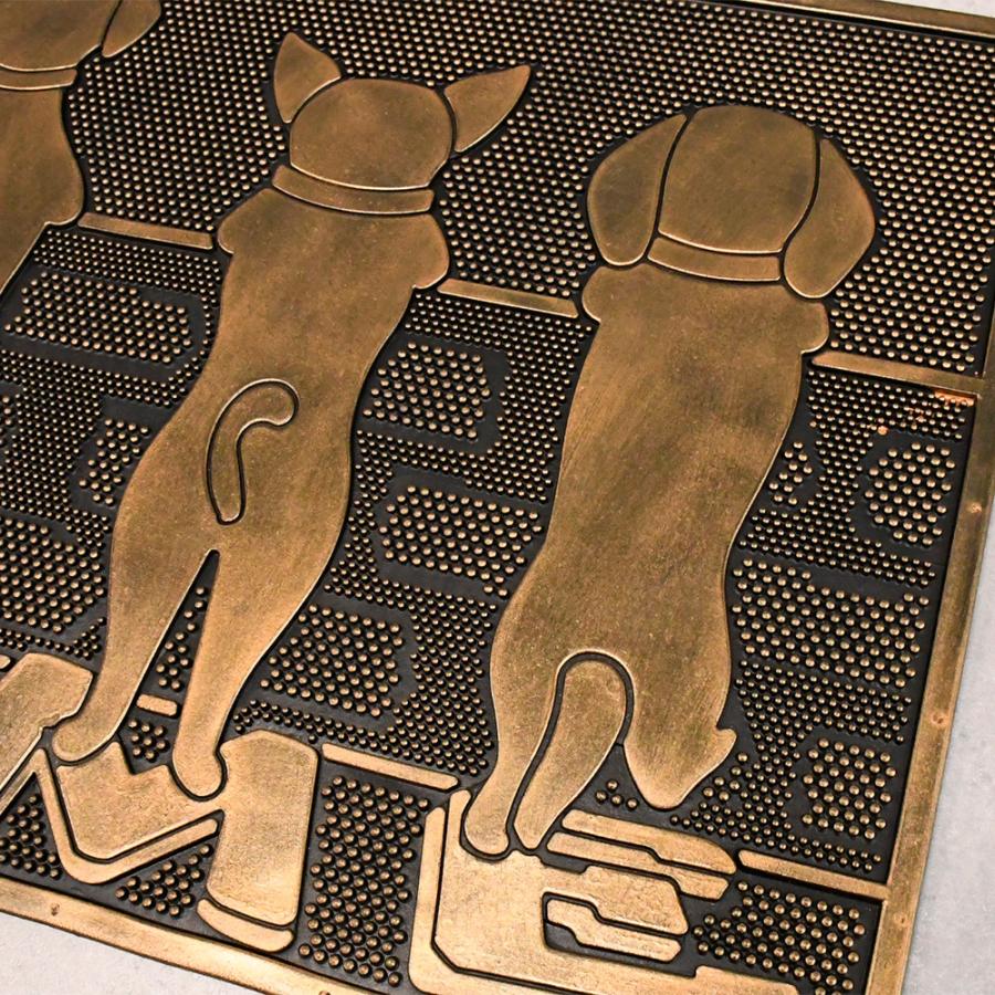 玄関マット 屋外 泥落とし ドアマット 北欧 おしゃれ 長方形 エントランス マット 玄関クリーンマット 洗える 75cm幅 土落とし エクステリア 滑り止め 水洗いOK : ビルドアイ ...