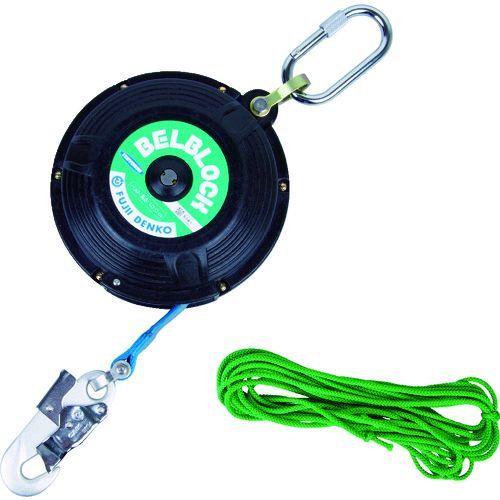 あすつく対応 「直送」 ツヨロン BB-100-SN-BX ベルト巻取式墜落防止器具 BB−100−SN ベルブロック 10m カラビナ・引寄ロープ付 BB100SNBX 安全帯