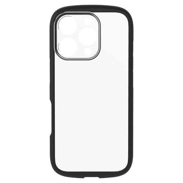 simplism シンプリズム iPhone 16 Pro LIGHT SHIELD Solid 超精密設計 衝撃吸収 ハイブリッドクリアケース ブラック : キットカット アネックス ...