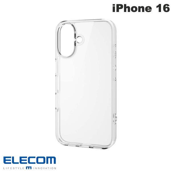 ELECOM（エレコム） ELECOM iPhone 16 ハイブリッドケース フォルティモR クリア PM-A24AHVCK2CR : キットカット アネックス - 通販 - Yahoo ...
