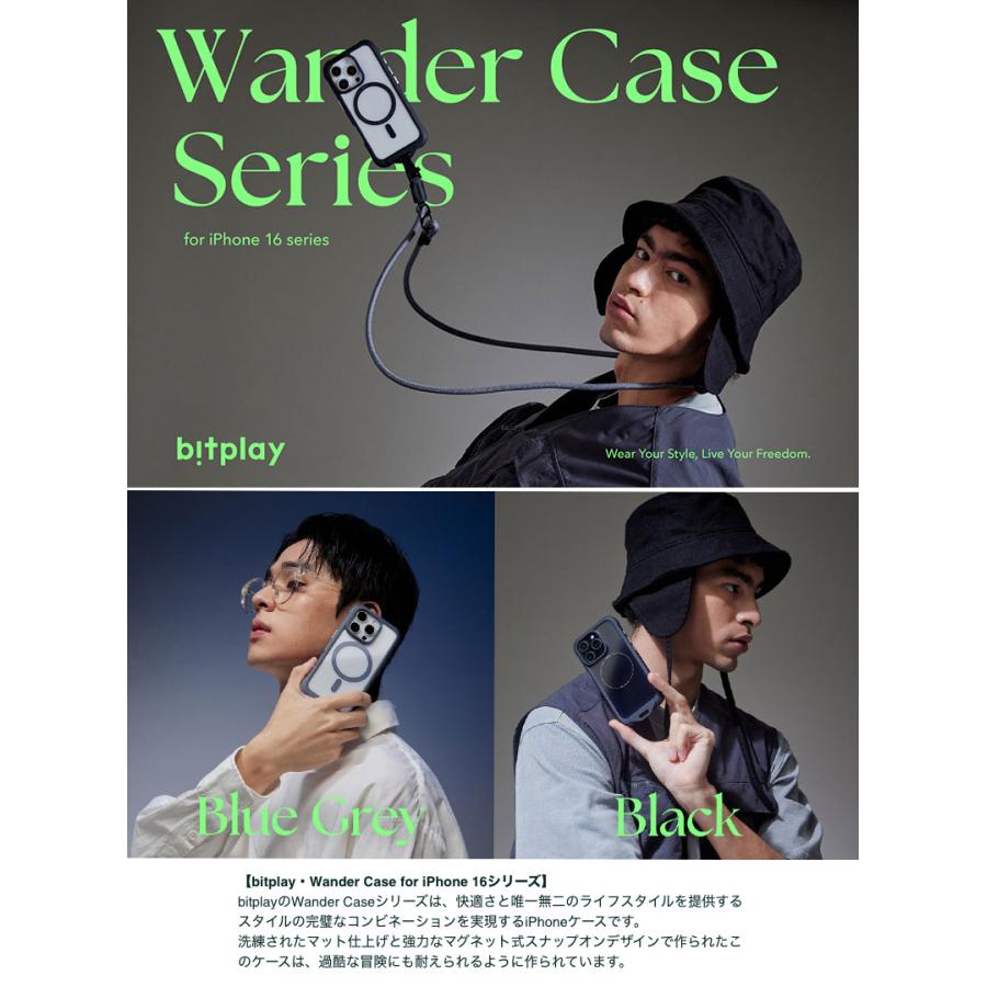 bitplay ビットプレイ iPhone 16 Pro Wander Case MagSafe対応 ブラック CE-16P-BK-V1-01 ネコポス送料無料 : キットカット アネックス ...