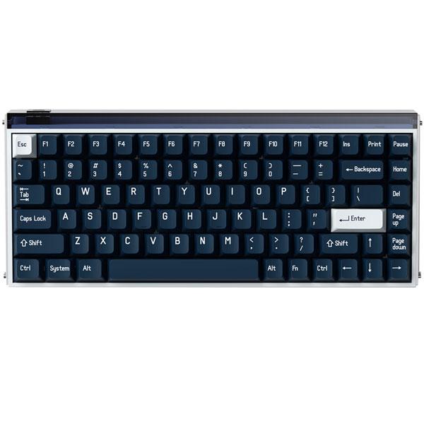 MelGeek MADE84 Pro 75% 英語配列 有線 8000Hz ラピッドトリガー対応 ゲーミングキーボード MADE84P-S-0204 Element water ネコポス不可 ...