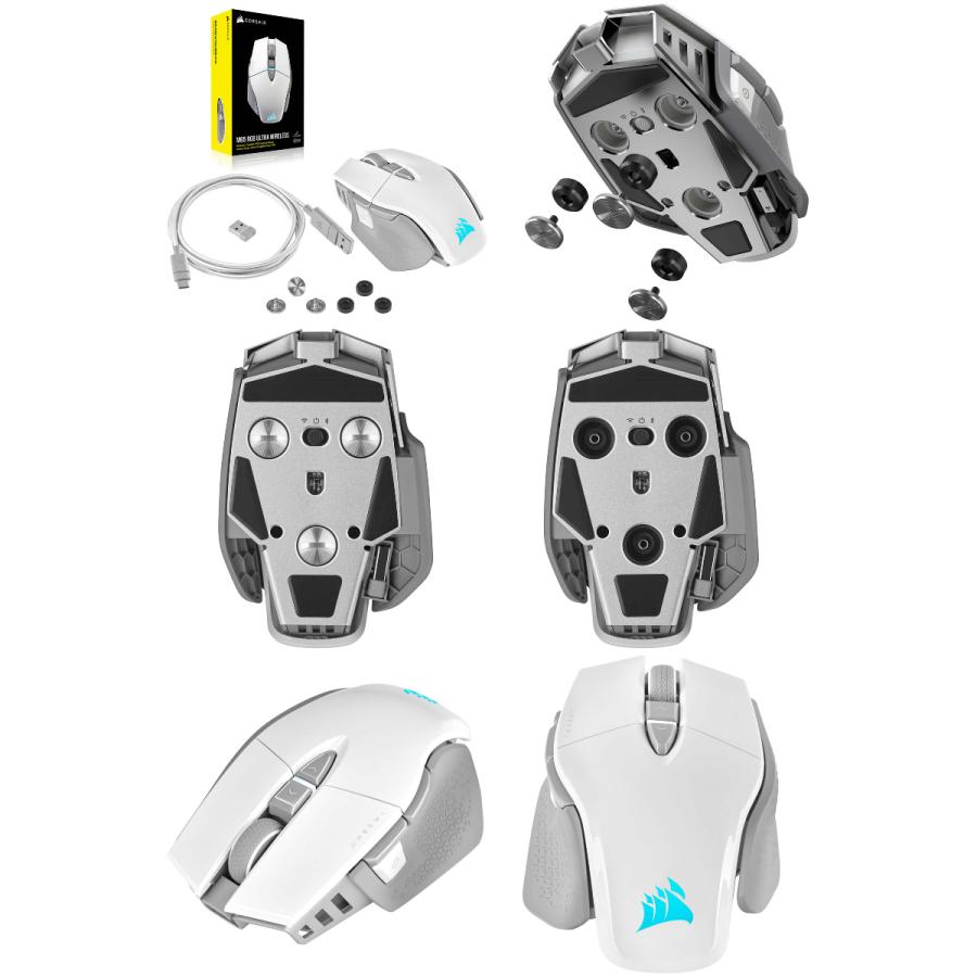 Corsair M65 RGB ULTRA WIRELESS CH-9319511-AP2 Bluetooth / 2.4GHz ワイヤレス ...