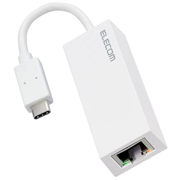 ELECOM エレコム 有線LANアダプタ Giga対応 USB 5Gbps Type-C ホワイト EDC-GUC3V2-W ネコポス送料無料 : キットカットヤフー店 - 通販 ...
