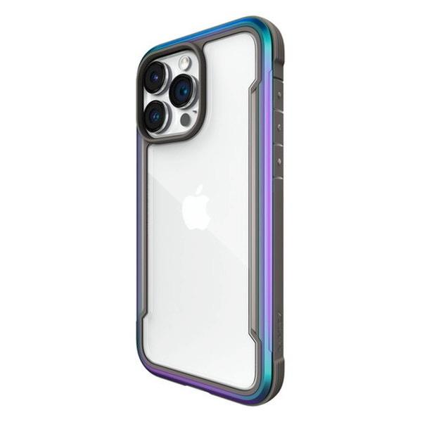 RAPTIC ラプティック iPhone 15 Pro Max Shield 耐衝撃ケース Iridescent RT_IOGCSAPSH ...