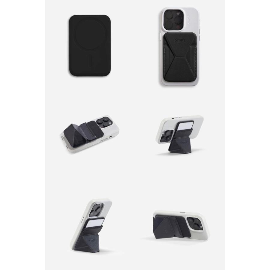 MOFT MOFT Snap On MOVAS カードウォレット スマホスタンド MagSafe対応 ジェットブラック MS007MP-1-MO-JTBK : キットカットヤフー店 - 通販 ...