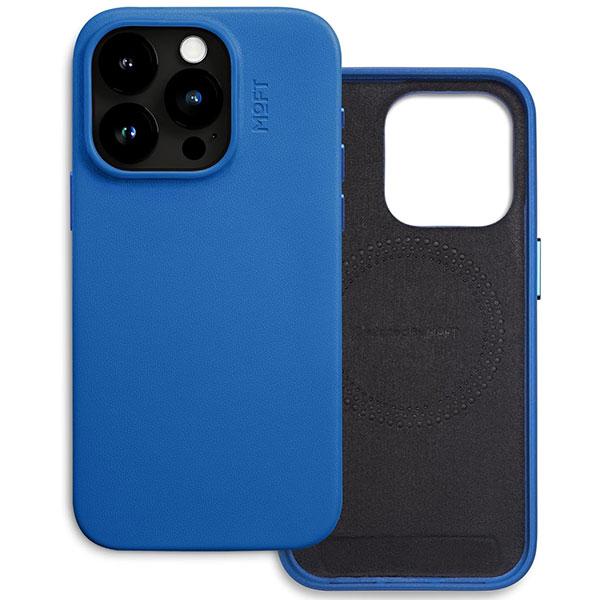 MOFT iPhone 15 Pro MOVASレザーケース MagSafe対応 サファイアブルー MD020-1-I15PRO-SPBU ...