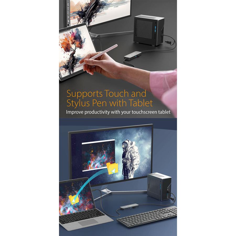 j5 create Windows専用 Wormhole Switch USB Type-C to Type-C&A USB Display ...