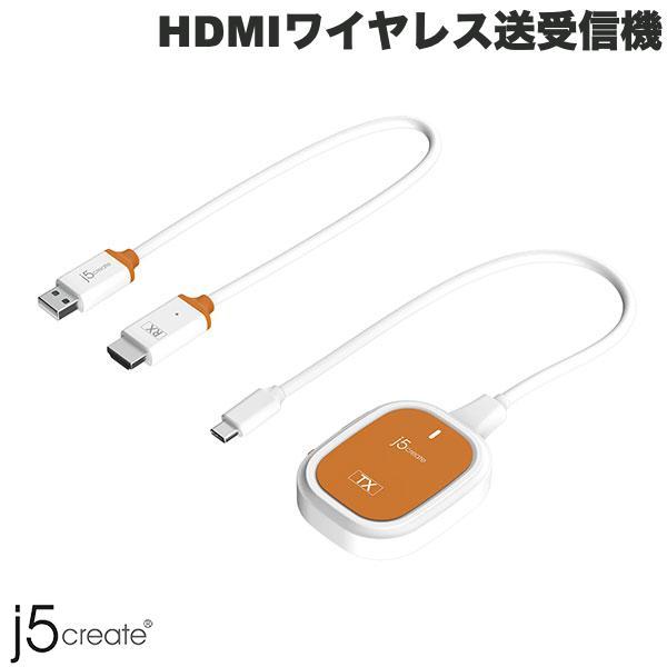 j5 create JVAW61 ScreenCast USB-C Wireless Display HDMIワイヤレス送受信機 ジェイ ...