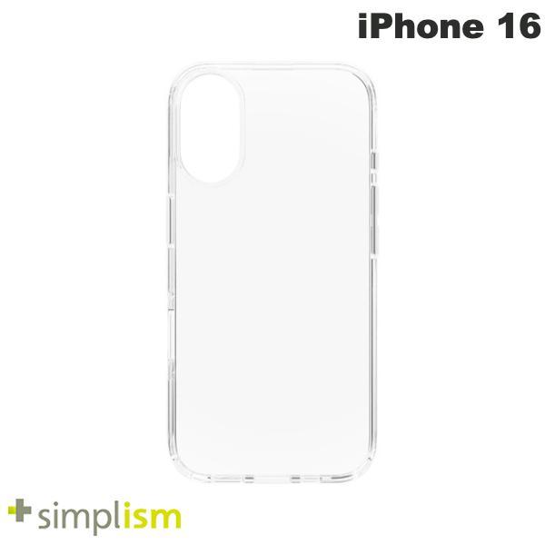 simplism（スマホ） Simplism シンプリズム iPhone 16 GLASSICA 背面ゴリラガラスケース クリア TR-IP24M2-CGC-GOCCCL ネコポス送料無料 ...