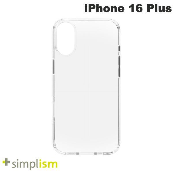 simplism（スマホ） Simplism シンプリズム iPhone 16 Plus GLASSICA 背面ガラスケース クリア TR-IP24L2-CGC-PCCCL ネコポス送料無料 ...