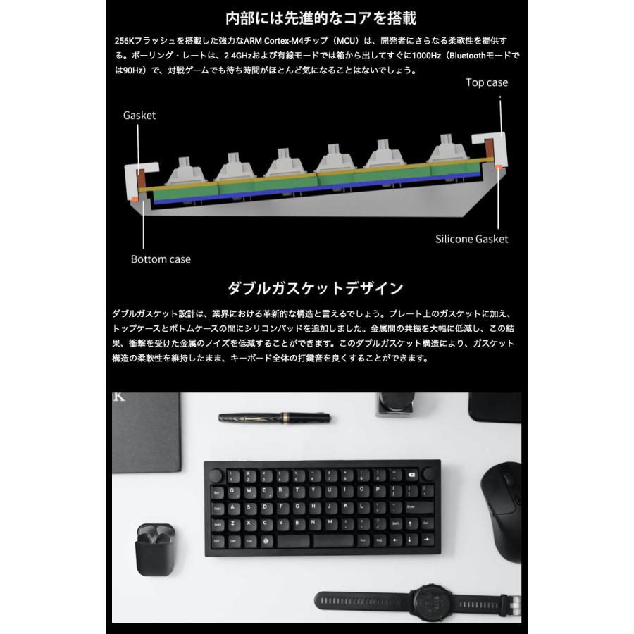 Keychron Q15 Max オーソリニア レイアウト ブラック 英語配列 Keychron Q15 Max オーソリニア レイアウト ブラック 英語配列