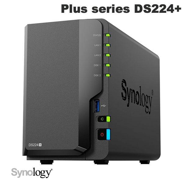 Synology シノロジー DiskStation 2ベイNASキット Plus series DS224+ ネコポス不可 : キットカットヤフー店 - 通販 - Yahoo!ショッピング