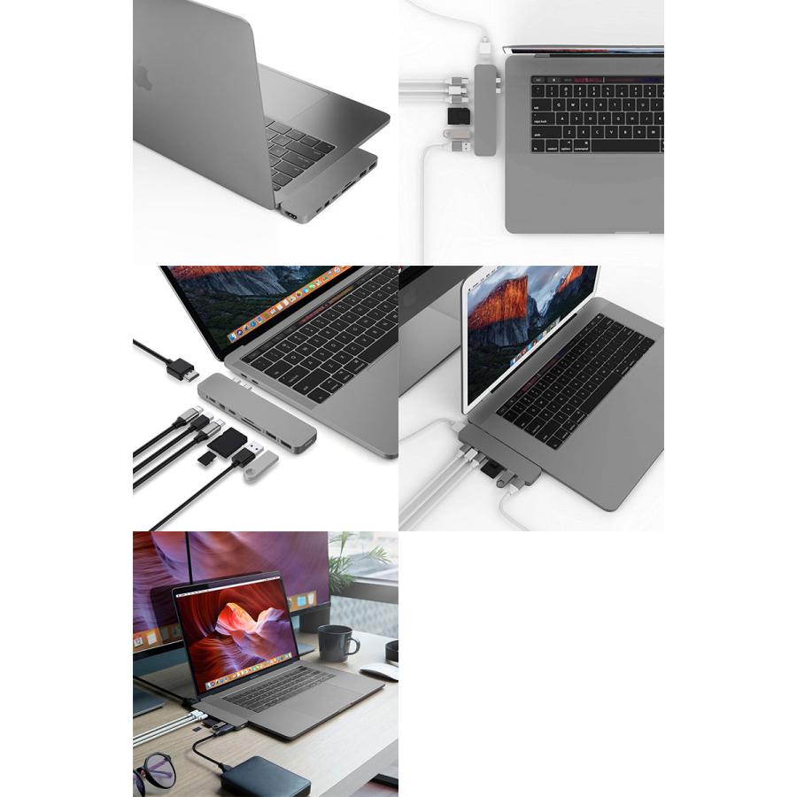 HYPER HYPER++ ハイパー HyperDrive PRO 8-in-2 USB-C Hub PD対応 GN28D-GRAY ネコポス ...
